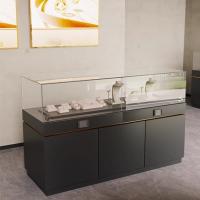 China High Quality Wooden Jewelry Showcase with Glass Sides for Retail Display for sale