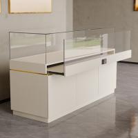 China High Quality Wooden Jewelry Showcase with Glass Sides for Retail Display for sale