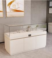 China High Quality Wooden Jewelry Showcase with Glass Sides for Retail Display for sale