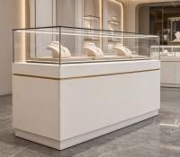 China Elegant LED Lighting Jewelry Cabinet Store Display Showcase and Counter for Interior Design for Jewellery Shops for sale