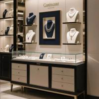 China Custom Size Wood Jewelry Display Cabinet with Glass Front for Jewelry Shop for sale