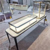 China Customized High-End Luxury Glass Jewelry Showcase with LED Lighting for Store Display Cabinet for sale