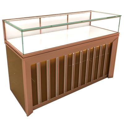 China High Quality Customized Jewelry Display Counter Jewelry Display Cabinet for Showroom Interior Design for sale