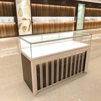 China High Quality Customized Jewelry Display Counter Jewelry Display Cabinet for Showroom Interior Design for sale
