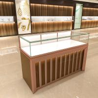China High Quality Customized Jewelry Display Counter Jewelry Display Cabinet for Showroom Interior Design for sale