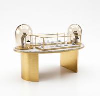China Modern Design Jewelry Display Cabinet Dust Proof Jewelry Showcase for sale