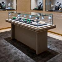 China Customized Jewelry Shop Furniture Glass Jewelry Display Showcase for Jewellery Counter Display for sale