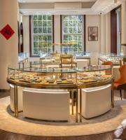 China Custom 3D Design Retail Shop Furniture Jewellery Display Front Cabinet for Jewelry Store for sale