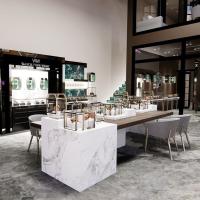 China Commercial Grade Wooden Jewelry Showcase With Security Locks for sale
