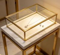 China Customizable Jewelry Display Case with LED Lighting Durable & High Quality for Retail Jewelry Stores for sale
