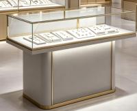 China Fancy Jewellery Kiosk for Mall Jewelry showcase Display with Led for sale