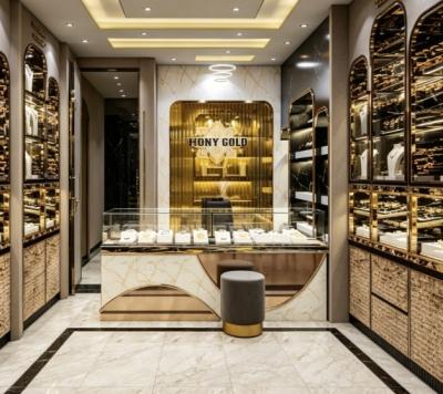 China Fancy Jewellery Kiosk for Mall Jewelry showcase Display with Led for sale