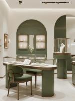 China High End Ultra-clear Glass Jewelry Display Showcase for Jewelry Retail Shop for sale