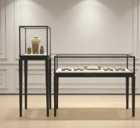 China Modern Minimalist LED Lighting Jewelry Display Solution with Lockable Drawer Commercial Showcase for Jewelry Stores for sale