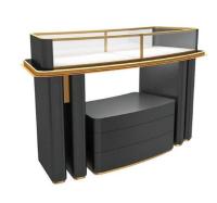 China Customizable LED Acrylic Jewelry Display Cabinet with Integrated Storage Drawers Luxury Boutique Furniture for Jewelry Stores for sale