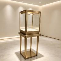 China Modern Jewelry Shop Interior with Interactive Digital Displays Sealed Dust-Proof and White And Gold Color Scheme for sale