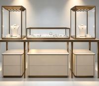 China Upright Display Case with Built-in High-CRI LED Lighting, 50kg Per Shelf Weight Capacity, and Adjustable Glass Shelves for sale