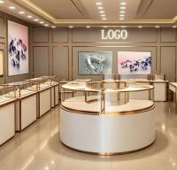 China Wall Mounted Display Case with 50kg Per Shelf Weight Capacity, Built-in High-CRI LED Spotlight, and Adjustable Glass Shelves for sale