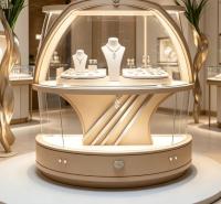 China Upright Display Case with 50kg Per Shelf Weight Capacity and Built-in CRI LED Lighting System Featuring Ultra-Clear Low-Reflection Tempered Glass for sale