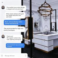 China Upright Display Case with Built-in LED Strip Lights, 50kg Per Shelf Weight Capacity, and Natural Marble Vein Finish for sale