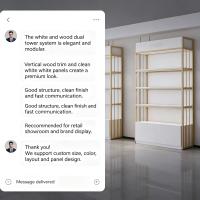 China Upright Display Case with Built-in High-CRI LED Lighting Adjustable Glass Shelves and 50kg Weight Capacity Per Shelf for sale