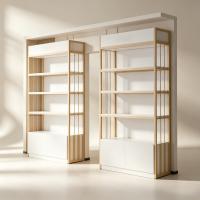 China Upright Display Case with Built-in High-CRI LED Lighting Adjustable Glass Shelves and 50kg Weight Capacity Per Shelf for sale