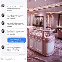 China Wall Mounted Display Case with 50kg Per Shelf Capacity Key Lock and Tempered Glass And Solid Wood Construction for sale