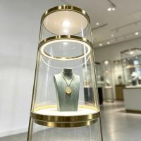 China Wall Mounted Display Case with 50kg Per Shelf Weight Capacity, Adjustable Glass Shelves, and Front Opening Soft-Close Mechanism for sale