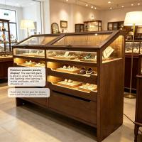 China Adjustable Glass Shelves Wall Mounted Display Cabinet with 50kg Per Shelf Weight Capacity and Front Opening Soft-Close Doors for sale