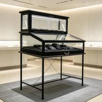 China Customized Shelf Dimensions Jewelry Counter with Installed Lights in Modern Fashion Style for Professional Display for sale