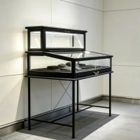 China Customized Shelf Dimensions Jewelry Counter with Installed Lights in Modern Fashion Style for Professional Display for sale