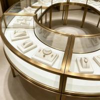 China Easy Clean Sealed Dust-Proof Jewelry Shop Design with 12 V Modern Jewelry Shop Interior for sale