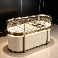 China 60KG Sealed Dust-Proof Easy Clean Jewelry Shop Design and Jewelry Display Case for Luxury Retail Stores for sale