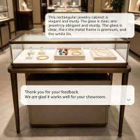 China Custom Floor Size Sealed Dust-Proof Easy Clean Luxury Jewelry Store Layout and High-End Jewelry Display Setup for sale