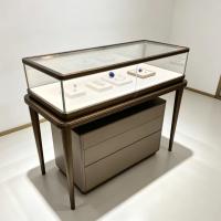 China Custom Floor Size Sealed Dust-Proof Easy Clean Luxury Jewelry Store Layout and High-End Jewelry Display Setup for sale