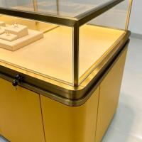 China Customized Shelf Dimensions Jewelry Counter with Modern Fashion Style and Dis-Assemble For Ships Design for sale