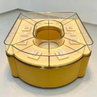 China Customized Shelf Dimensions Jewelry Counter with Modern Fashion Style and Dis-Assemble For Ships Design for sale