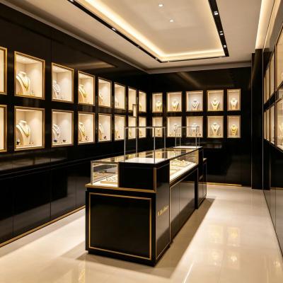 China Natural Marble Base Upright Display Case with Integrated LED Lighting and Adjustable Glass Shelves for sale
