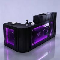 China Luxury Front Showcase with Sliding Glass Doors and Customized Shelf Dimensions Supporting 50kg Per Shelf for sale