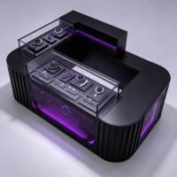 China Luxury Front Showcase with Sliding Glass Doors and Customized Shelf Dimensions Supporting 50kg Per Shelf for sale