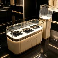 China Easy Clean Jewelry Display Props with 3-tier Display Slots and Customized Overall Dimensions for Store Showcases for sale