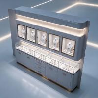 China Wall Mounted Display Case with 50kg Per Shelf Capacity, LED Lighting, and Adjustable Glass Shelves for Enhanced Visibility for sale