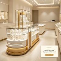 China Customized Overall Dimensions Jewelry Display Props with Ergonomic Human Shape and 3D Shop Design for sale