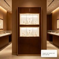 China Heart Shaped Jewelry Display Rack with Ultra-Soft High-Density Velvet and 3D Shop Design for Elegant Jewelry Presentation for sale
