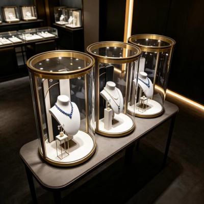China Ergonomic Human Shape Jewelry Display Stand with Ultra-Soft High-Density Velvet and 30 Jewelry Pieces Capacity for sale