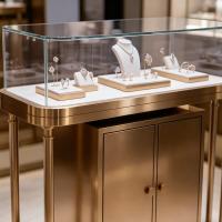 China Wall Mounted Display Case with Front Opening Soft-Close Doors and 360° Panoramic Display Featuring Built-in High CRI LED Lighting for sale
