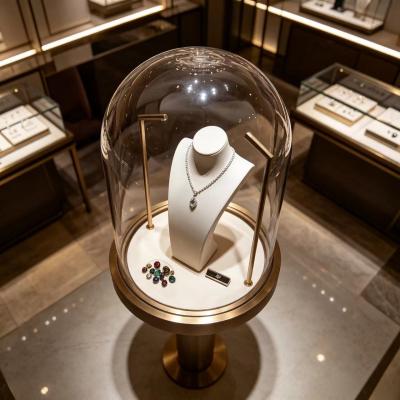 China Jewelry Display Props with Storage Capacity for 30 Pieces, Ultra-Soft High-Density Velvet, and Ergonomic Bust & Stand Design for sale