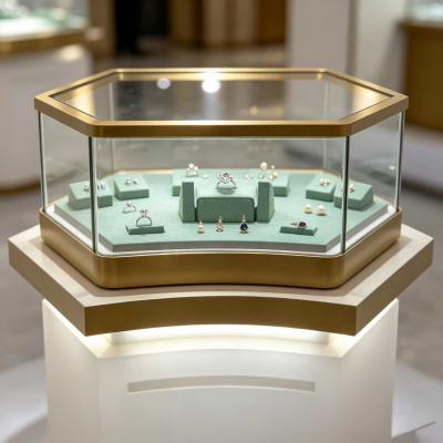 China Tempered Glass and Solid Wood Upright Display Case with Customized Shelf Dimensions and Integrated LED Lighting for sale