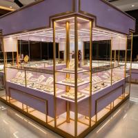 China Wall Mounted Display Case with 50kg Shelf Capacity Built-in High CRI LED Lighting and Soft-Close Front Doors for sale