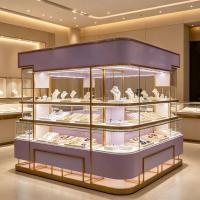 China Wall Mounted Display Case with 50kg Shelf Capacity Built-in High CRI LED Lighting and Soft-Close Front Doors for sale